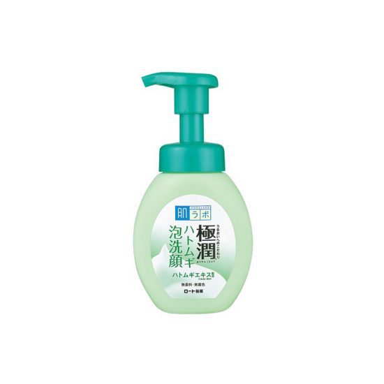 Hada Labo Gokujun Hatomugi Foam Face Wash - Slow Soak
